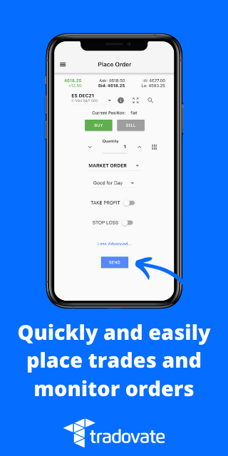 Tradovate Mobile | Futures Broker